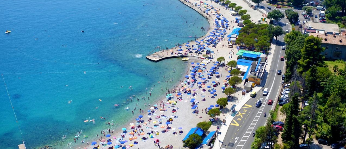La spiaggia di Ičići – Spiagge – Destinazione — Grand Hotel Adriatic
